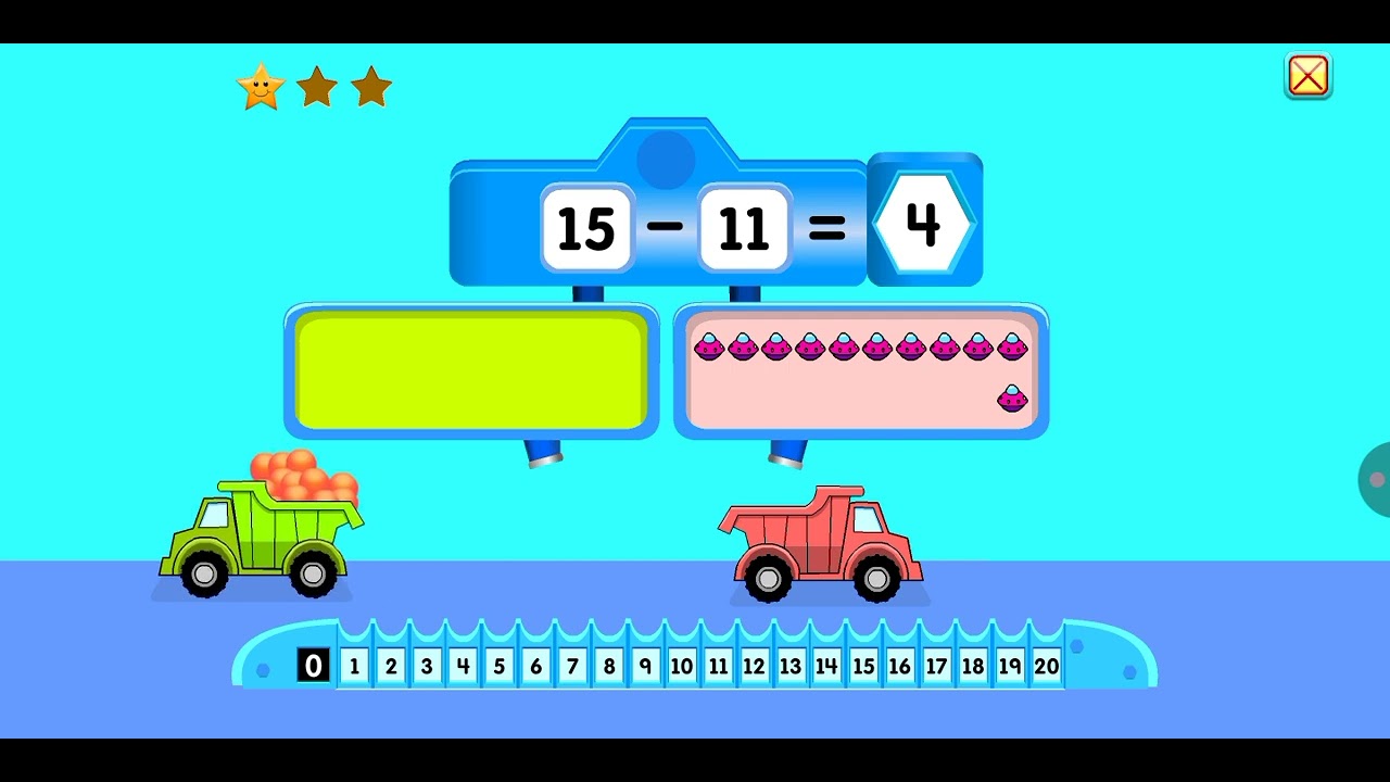starfall subtraction to 20