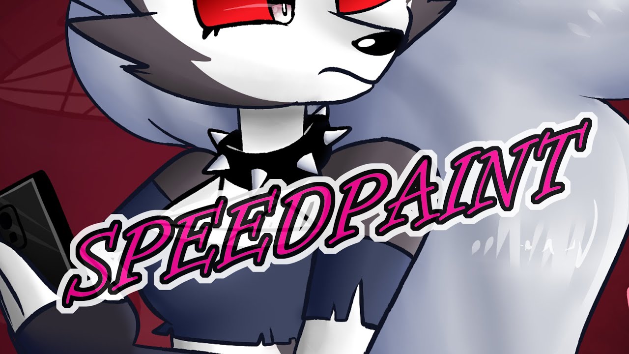 Speedpaint: Loona /helluva boss fanart/