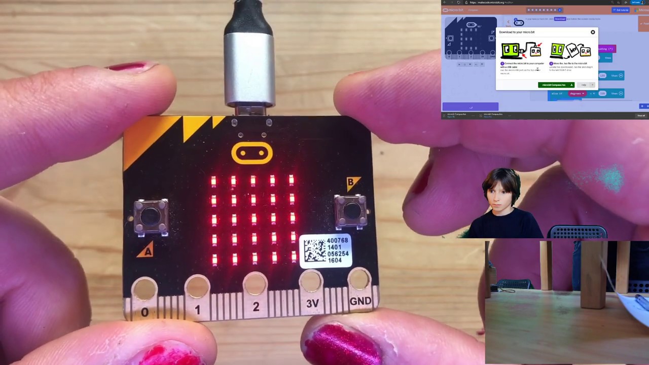 MakeCode for micro:bit - Compass