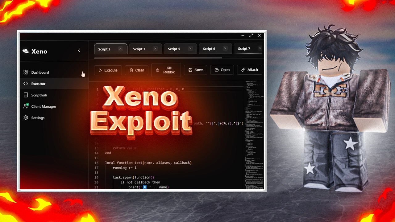 Roblox Executor XENO Web Working Exploit No Key, Free & ScriptHUB 2026 [100% UNC]
