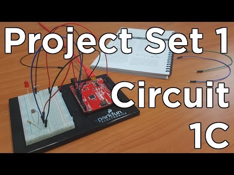 Sparkfun Inventors Kit - Arduino Project with Light Circuit 1C - Video ...