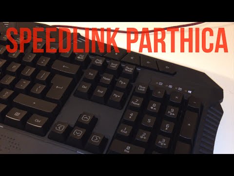 SPEEDLINK PARTHICA Core Gaming Keyboard Review