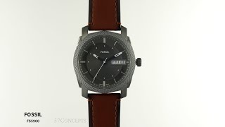 Fossil FS5900 - Machine Watch • Watchard.com