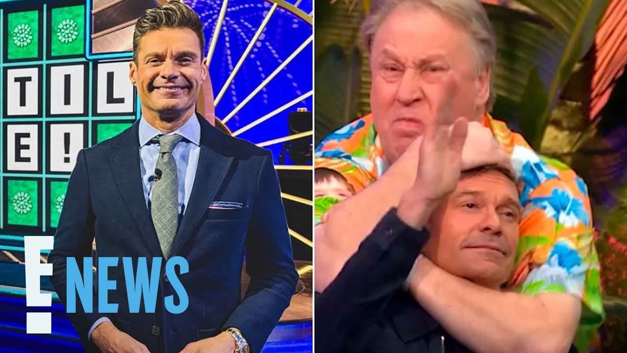 Ryan Seacrest Put in Headlock by Wheel of Fortune Contestant | E! News
