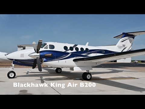 Blackhawk King Air B200 With AutoLand For Sale - Updated