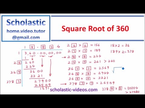 Scholastic SquareRoot 360