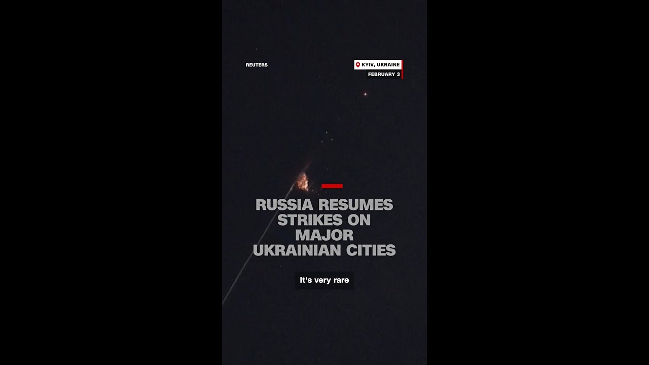 Russia resumes strikes on major Ukrainian cities