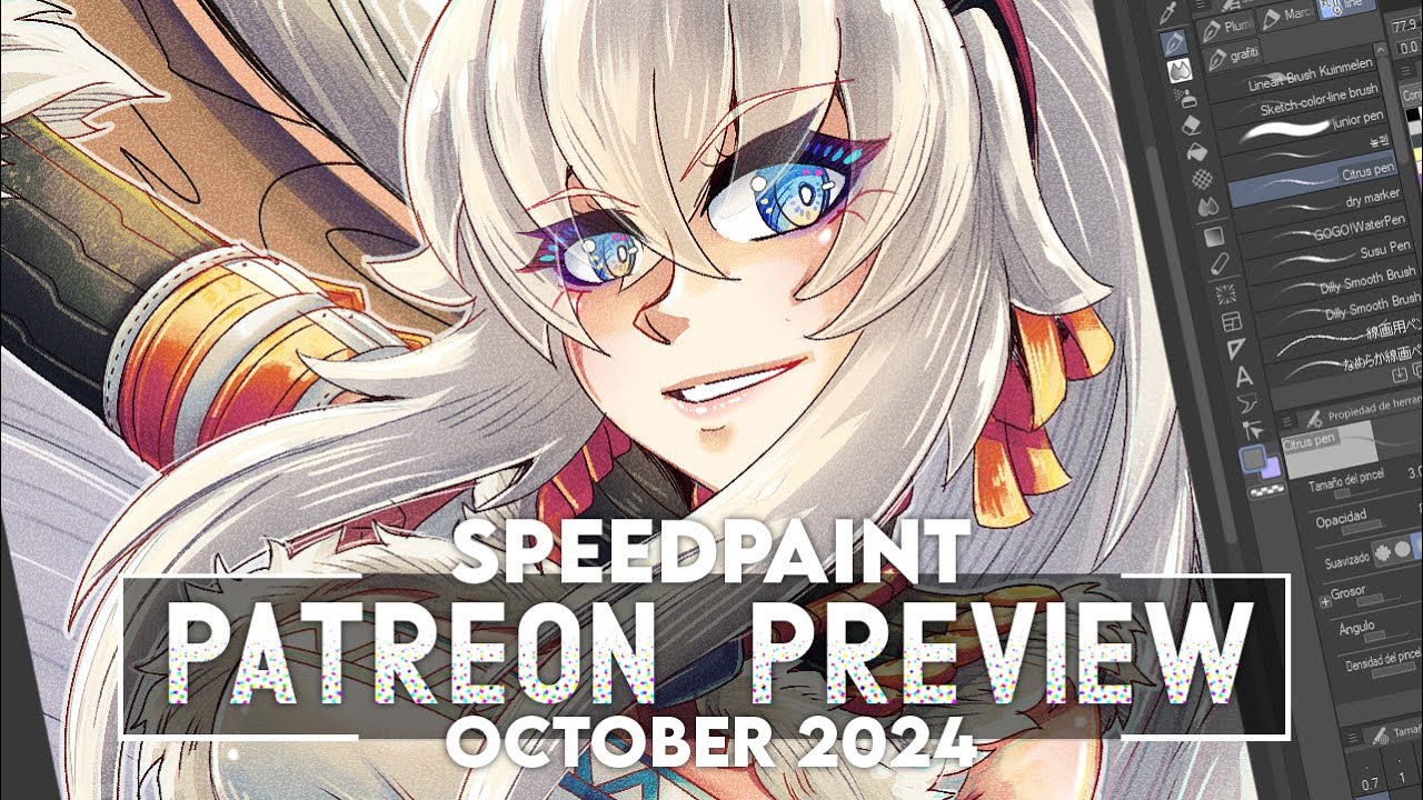 【Speedpaint】Kirin Armor - Monster Hunter- Patreon Preview