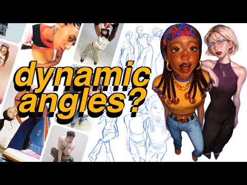 drawing dynamic poses (as a portrait artist) ★