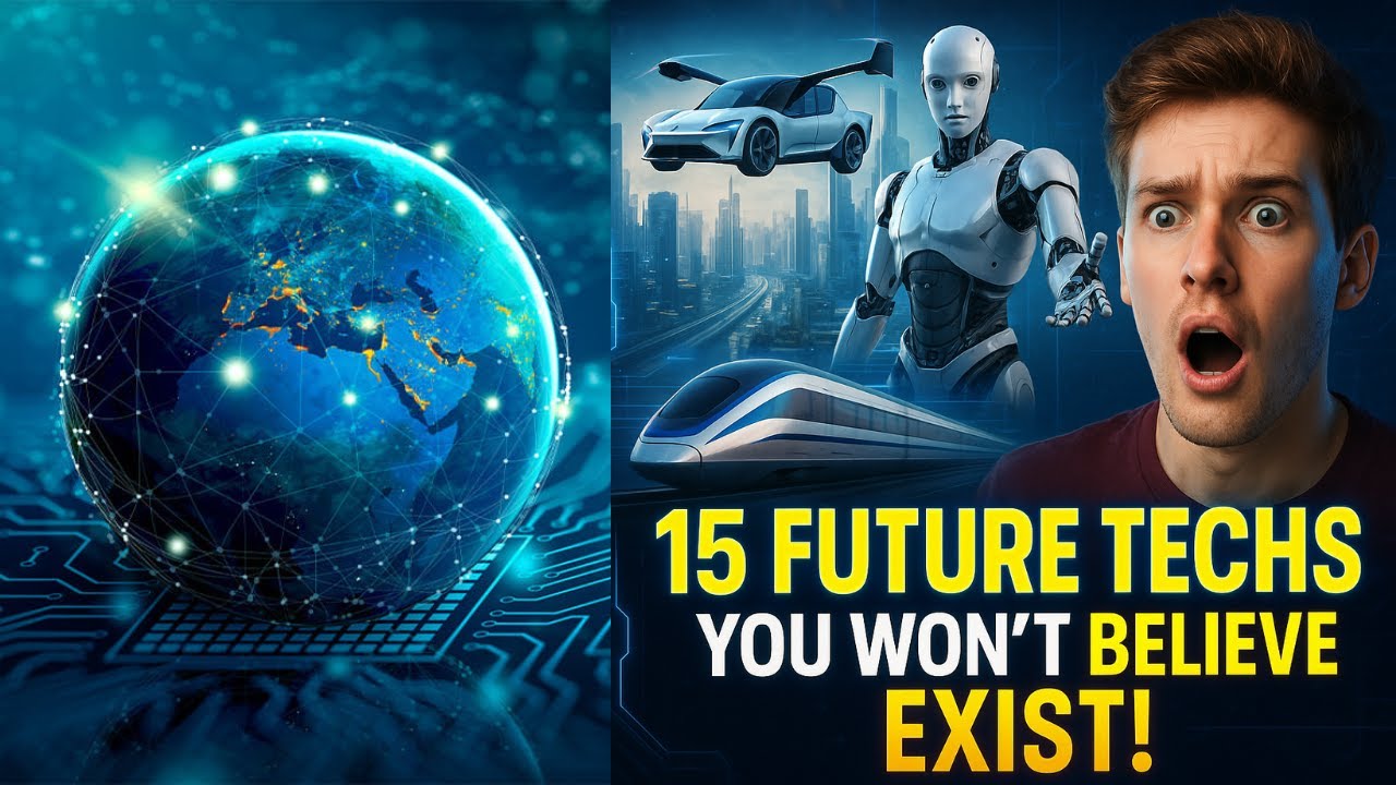 15 Futuristic Technologies That Will Change Our World!