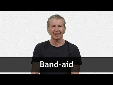 How to pronounce BAND-AID in American English
