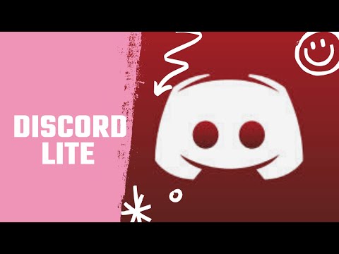 Discord Lite | Para PC Fraco