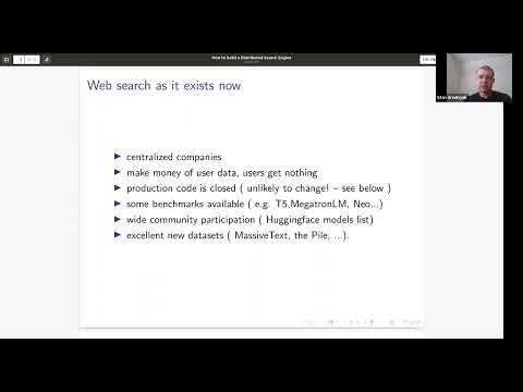 Why and How to Build a Distributed Search Engine, with Stan Srednyak
