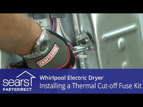 How to Replace a Whirlpool Electric Dryer Thermal Cut-off Fuse Kit