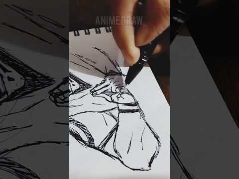 "GOJO vs SUKUNA Domain Expansion" | JJK #drawing #anime #shorts