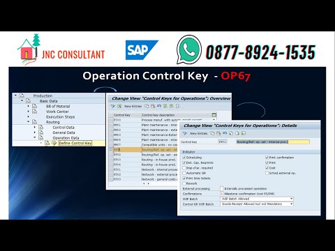 Configuration of Routing – Control Key dan numbering Routing – SAP MM ...