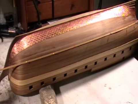How To Copper Plate a Model Ship