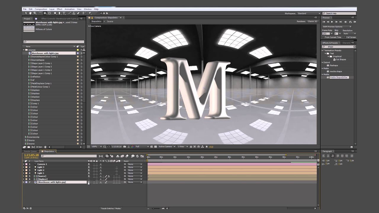 ShapeShifter AE - The Basics - Video Manual
