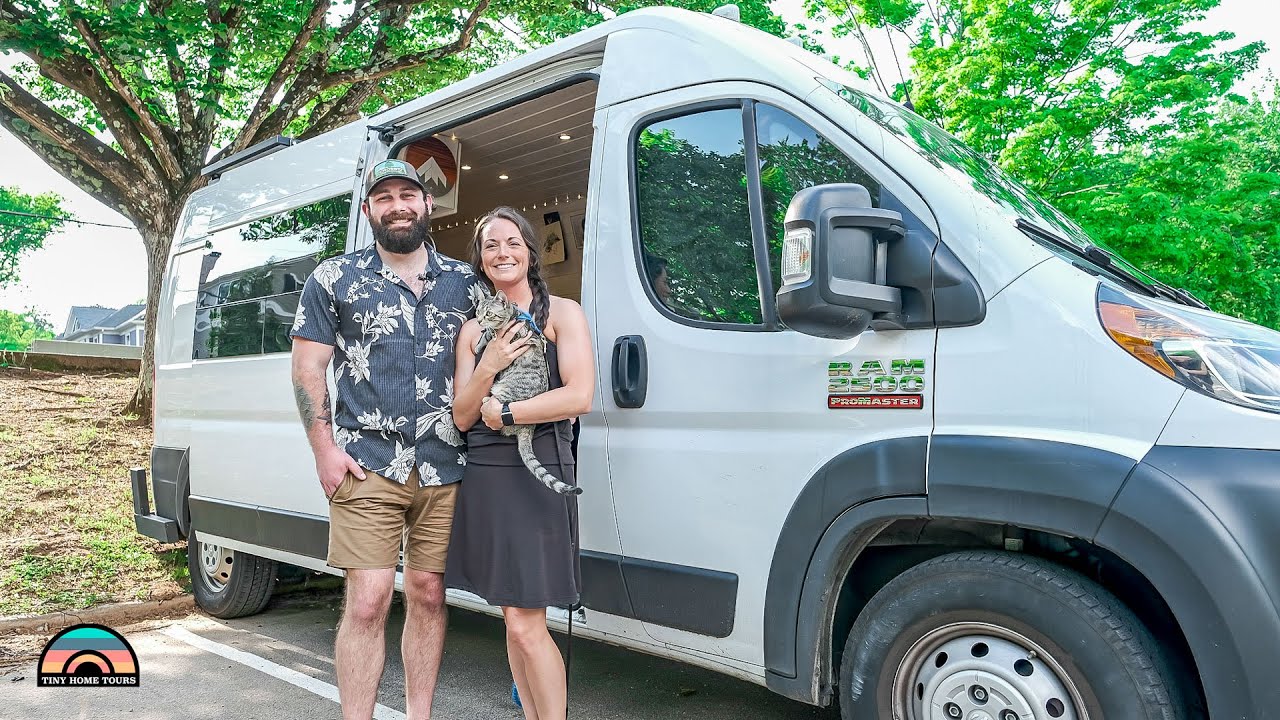 Cleverly-Converted RAM ProMaster Van Comes With a Very Large Kitchen ...