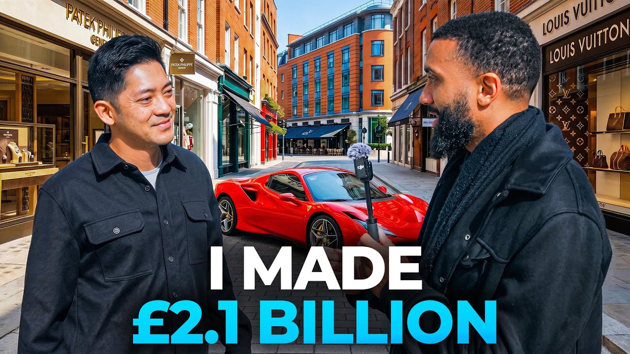 Asking Billionaires How They Got Rich? | London, Marylebone