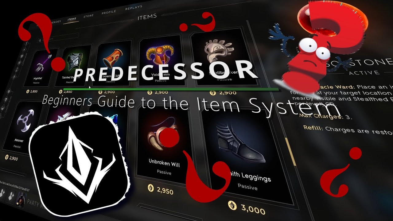 Beginners Guide to the Predecessor Item System