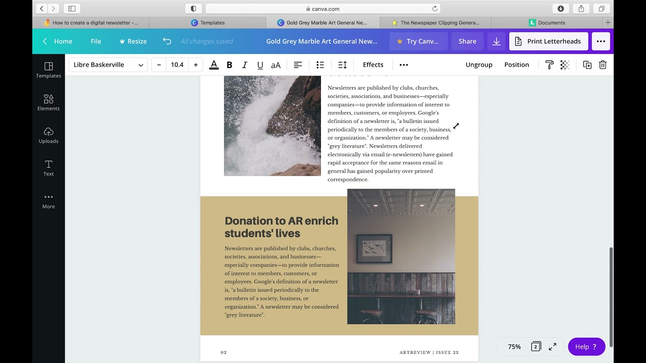 How to create a digital newsletter