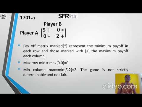 Two person zero sum games Mrs V Rajasulochana,Assistant Professor of Mathematics