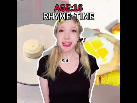 #pov When it’s time to rhyme you must rhyme the word as many times as you’re told to or else.