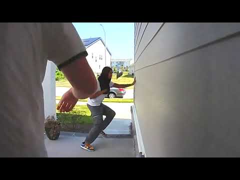 Caught on camera: 5401 North resident in Raleigh thwarts potential porch pirate