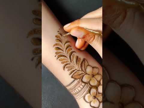 Latest henna #leaves 2023 | BRIDAL MEHNDI | MEHNDI Bold Henna Leaves khaleeji leaves | ibt ArtworlD