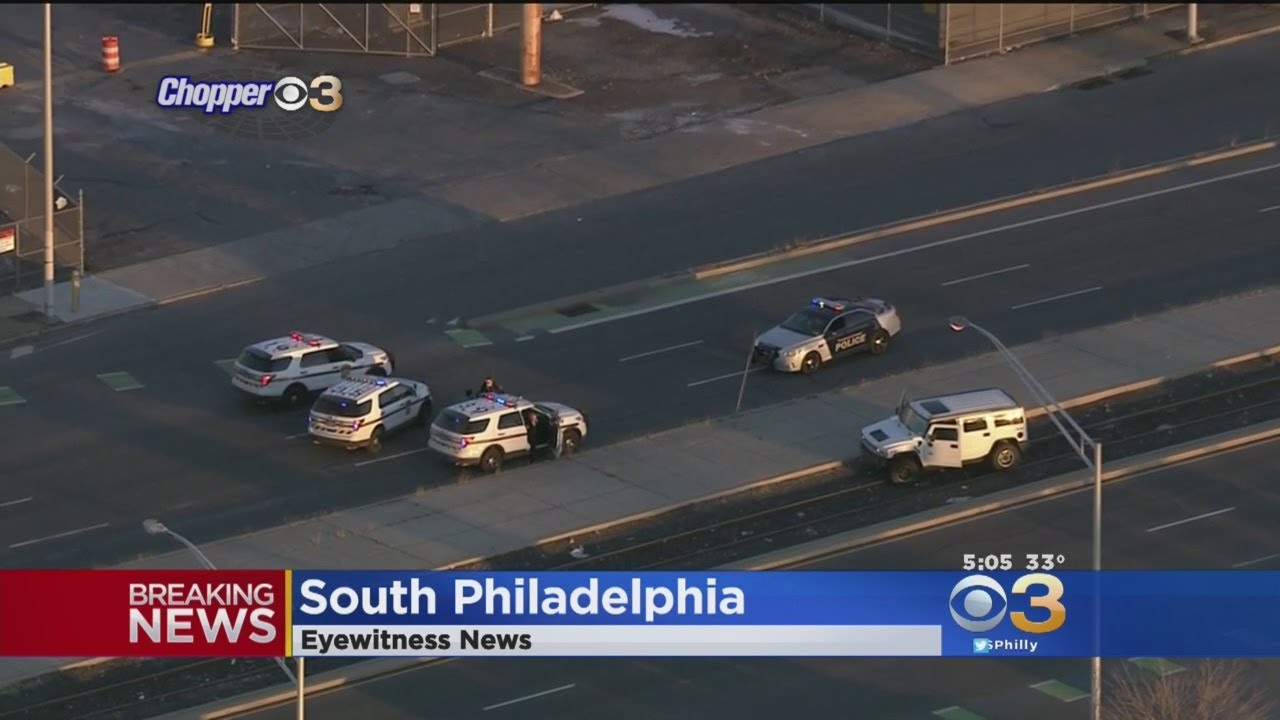 Police: I-95 Stolen Car Chase Ends In Crash With Troopers