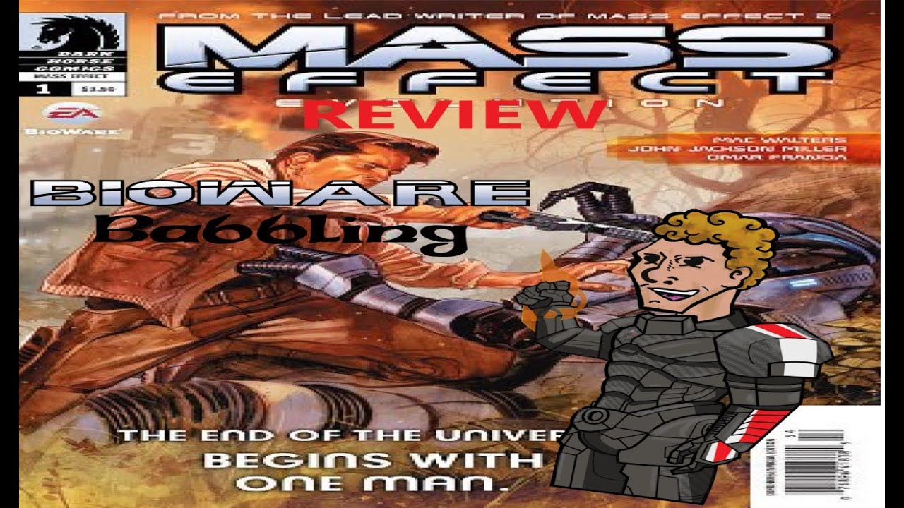 Mass Effect Evolution #1 Comic Review