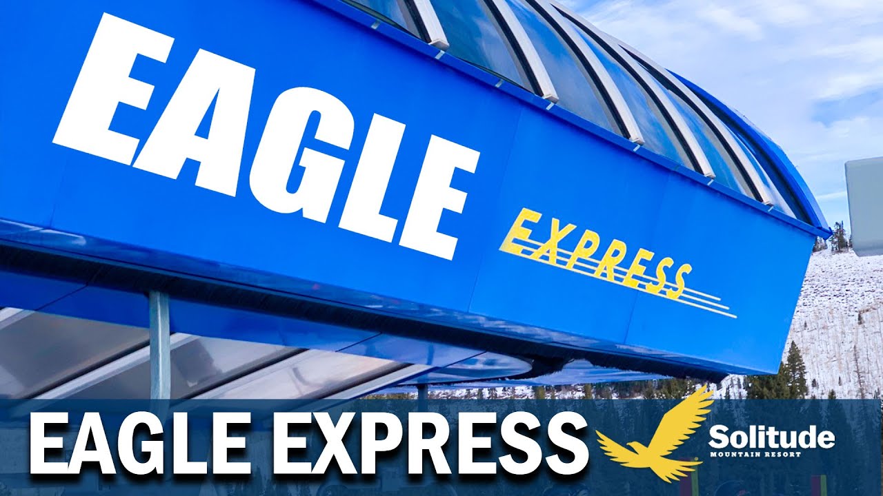 USA | Solitutde Ski Resort in Utah (IKON PASS) | Eagle Express Lift in Solitude