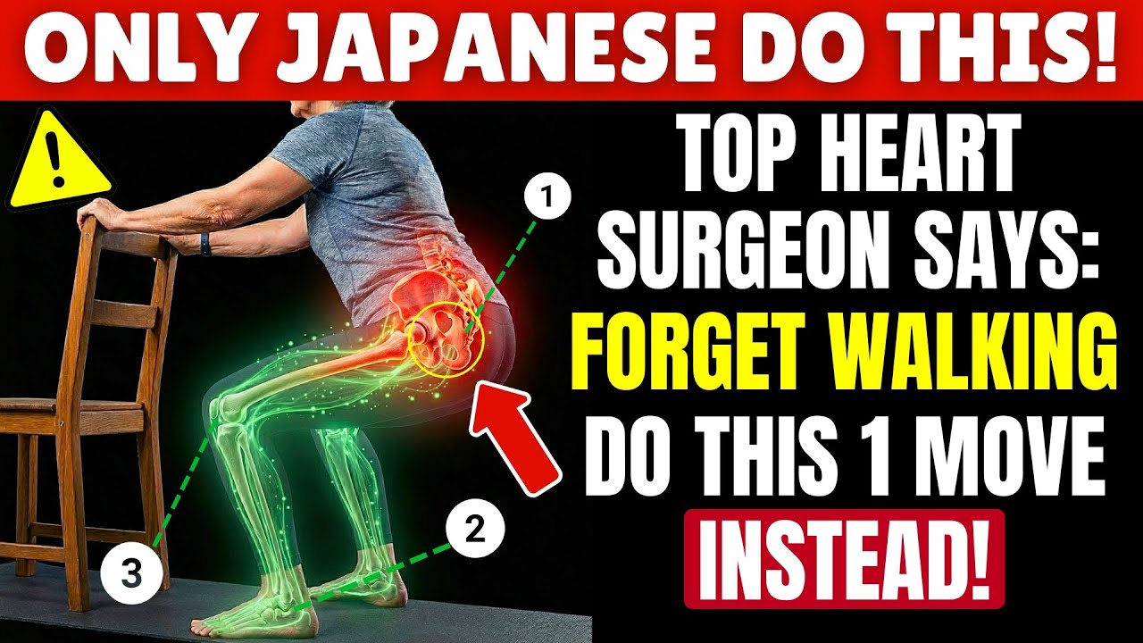 Over 60? 6 Exercises The Japanese Do To Double Their Leg Strength (No Gym, Just Results Daily)