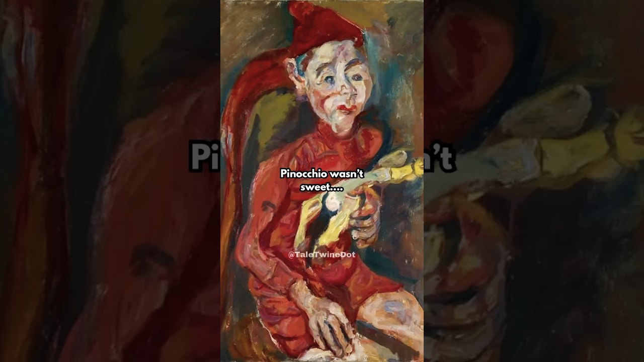 The real Pinocchio story 🥀-#history #art #fairytales #pinocchio #gepeto #carlocollodi
