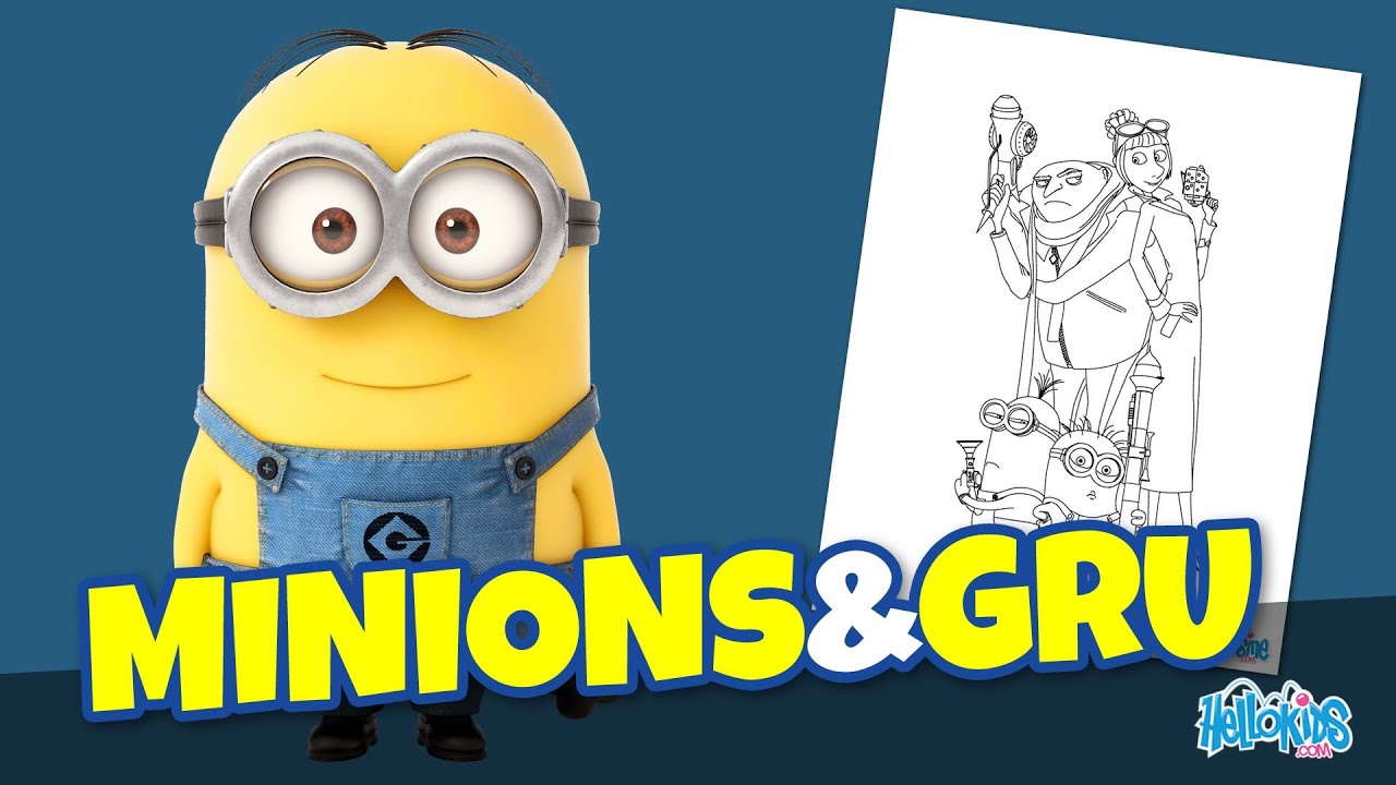 Gru and The Minions (Hellokids)