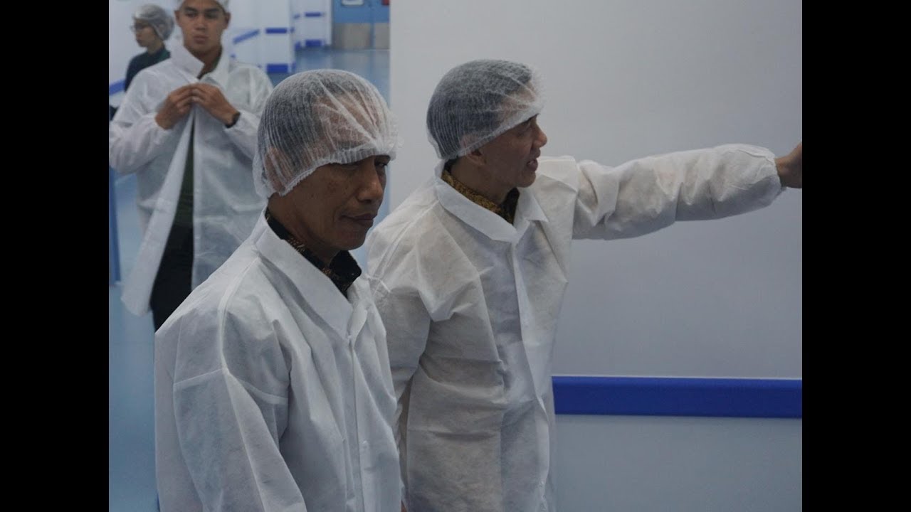 ANTARANEWS - Presiden resmikan pabrik obat Kalbe