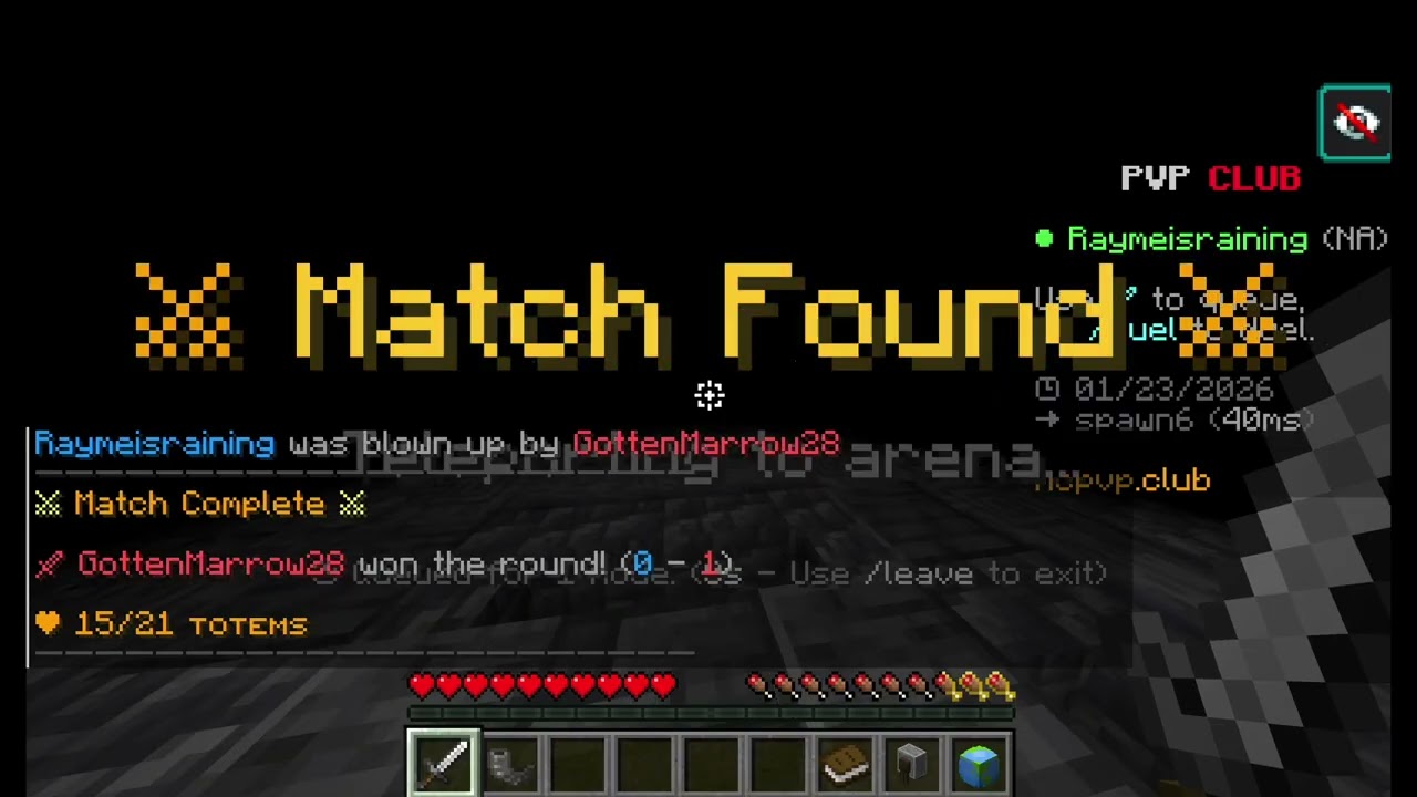 Minecraft Newbie PVP Progression Day Four