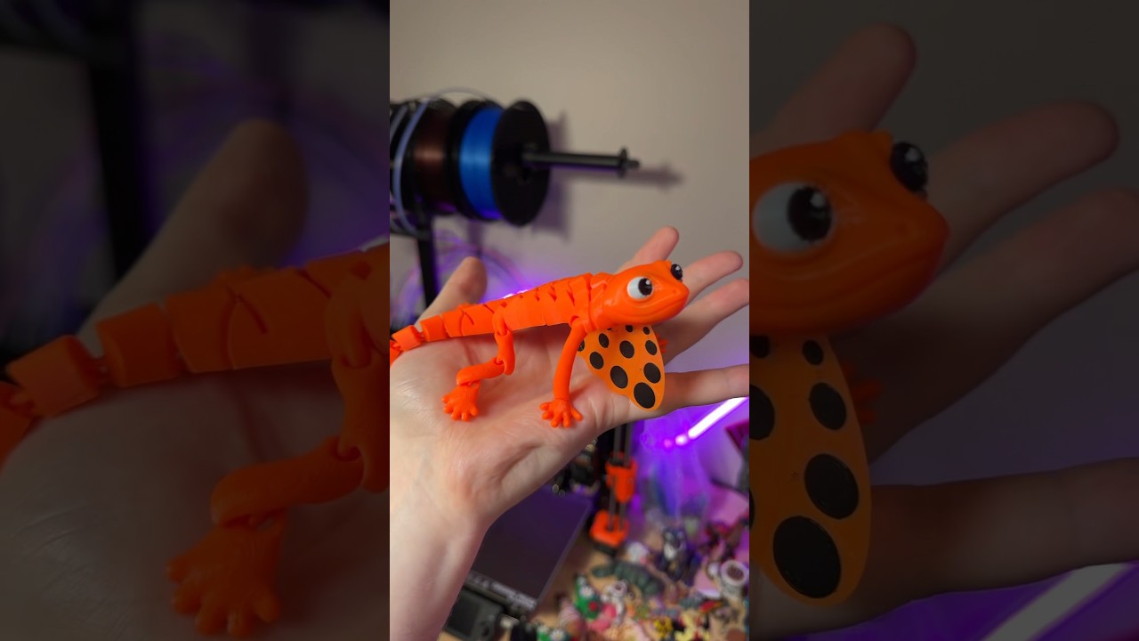 Articulated Lizard Sitana 🦎 Model By @stlflix