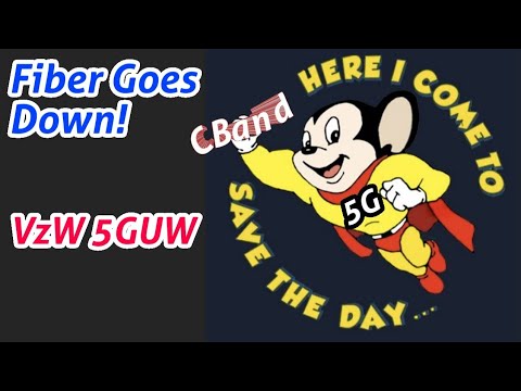 Internet Down! Can Verizon 5GUW C Band Save the Day?