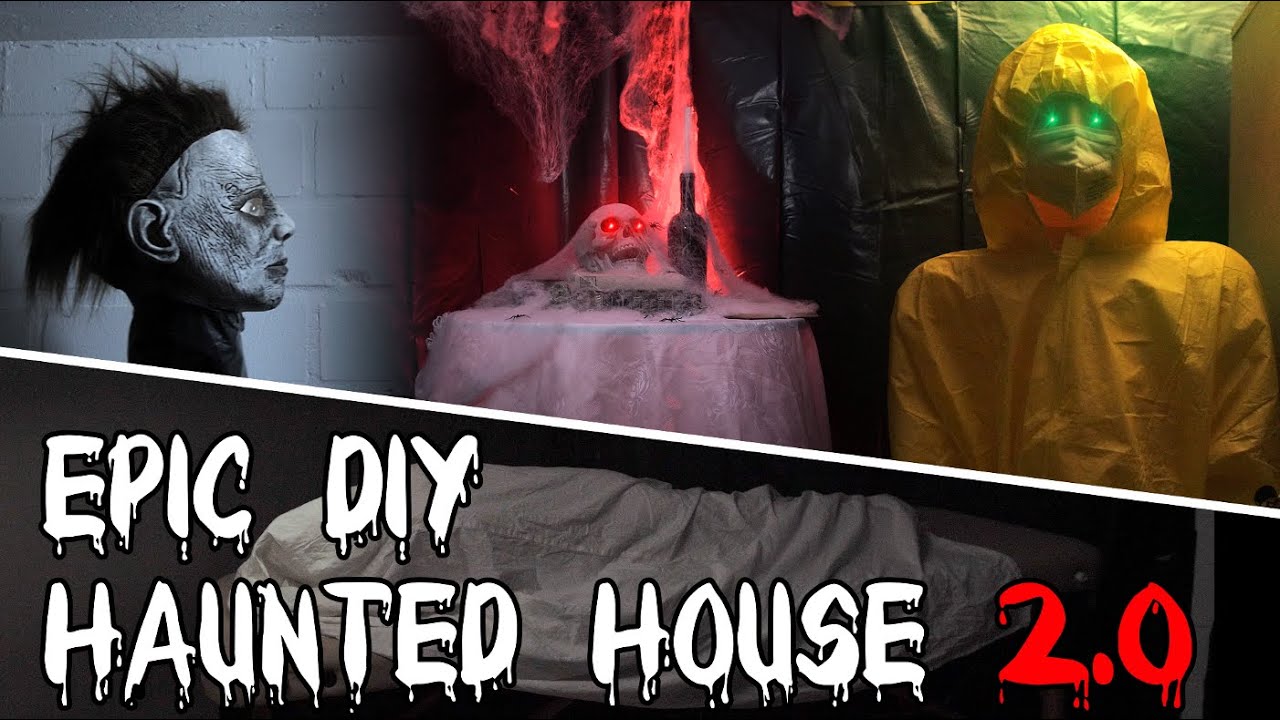 How To Make a HAUNTED HOUSE for Halloween (Full Tutorial)