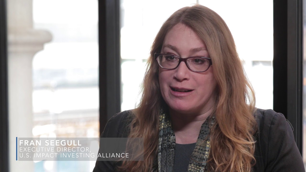Fran Seegull of U.S. Impact Investing Alliance