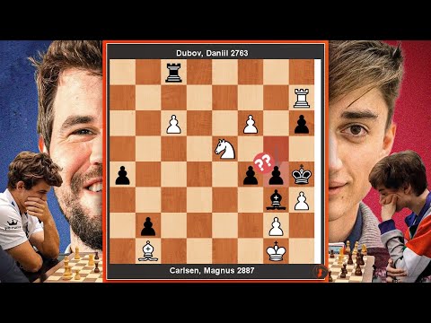 Magnus Carlsen vs Daniil Dubov | FIDE World Rapid & Blitz Team Championship 2024