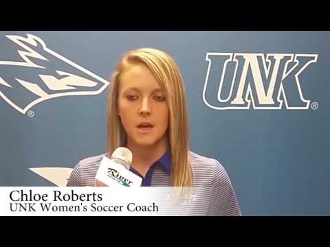 UNK Head Soccer Coach Chloe Roberts