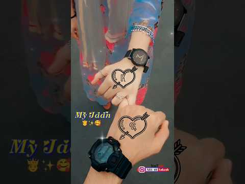 #shorts #HS   Couple Name Status ♥️ ||Name art Video 😍 ||Whatsapp status 💘 ||2023  #mh48ankesh