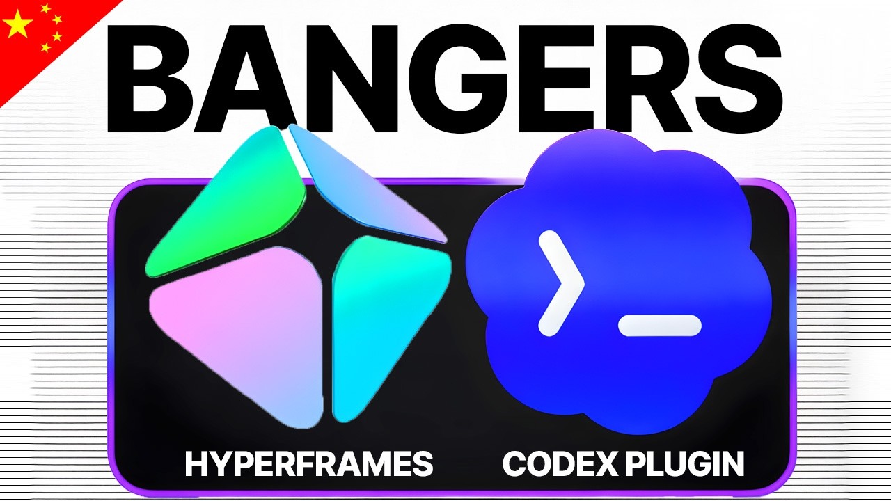 Hyperframes x Codex Plugin is WILD!