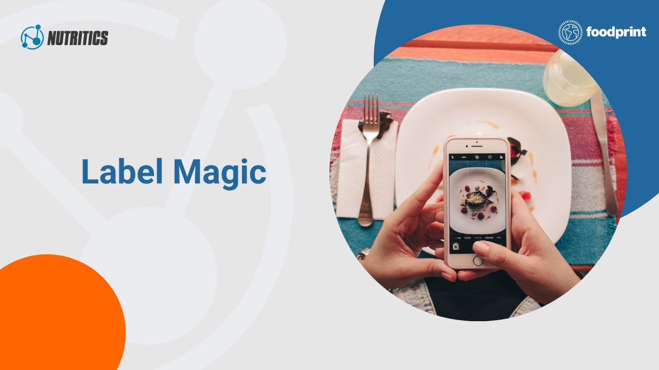 Nutritics Tutorials- Label Magic