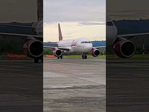 Batik Air - Airbus A320 PK-LZH on Taxing at Apron to The Ramp #shorts