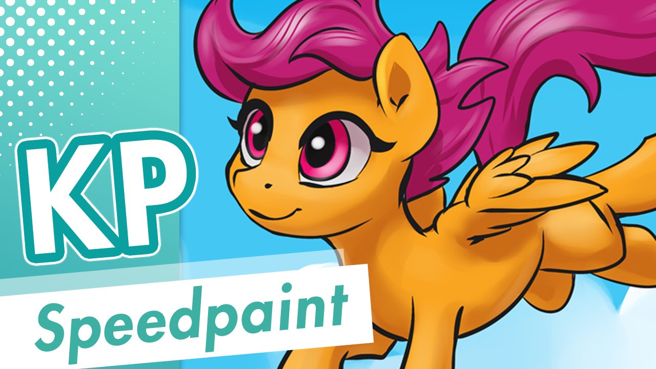 Speedpaint 10 - Scootaloo