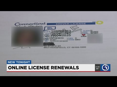 Video: CT residents can now renew driver's license, non-driver ID cards online